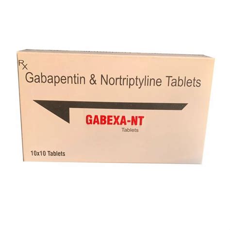 Gabapentin Nortriptyline Tablet At ₹ 200 Box Gabapentin And Nortriptyline Tablets In Panchkula