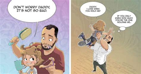 Single Dad Illustrates Everyday Life Raising His Daughter In 10