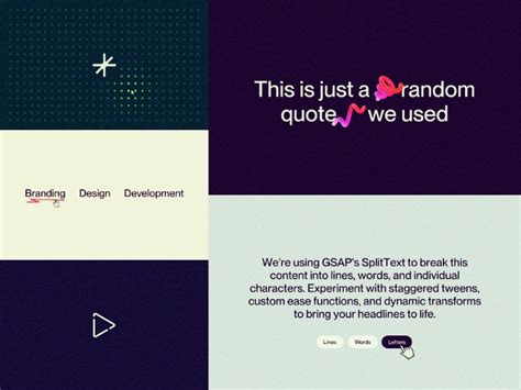 From Splittext To Morphsvg 5 Creative Demos Using Free Gsap Plugins Codrops