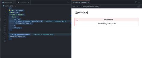 Centering Callout Contents Andor Titles · Quarto Dev Quarto Cli