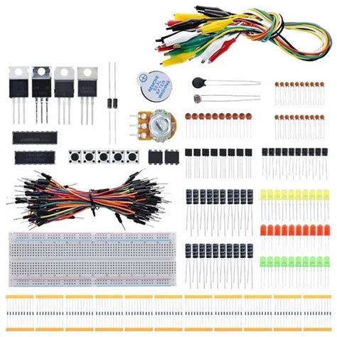 Kit De Electrónica Básica Para Arduino O Raspberry Pi Envío Gratis