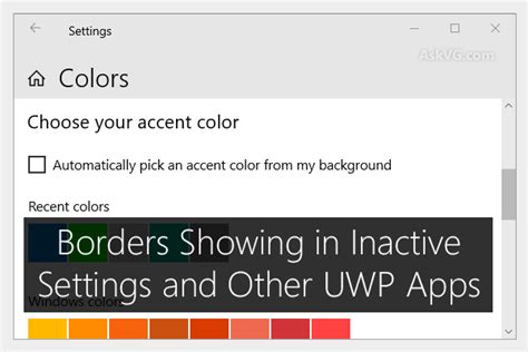 Windows 10 Bug No Borders Showing Around Program Windows Askvg