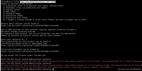 Linux系统中安装sqlserverlinux Sqlserver密码策略查看 Csdn博客 Linux系统中安装sqlserverlinux Sqlserver密码策略查看 Csdn博客