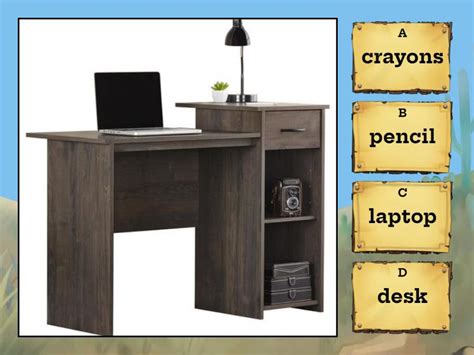 Spotlight 5 Classroom Objects Quiz