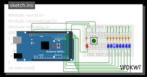 P21 Single Interrupt Wokwi Esp32 Stm32 Arduino Simulator