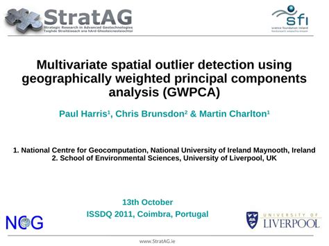 Pdf Multivariate Spatial Outlier Detection Using Geographically