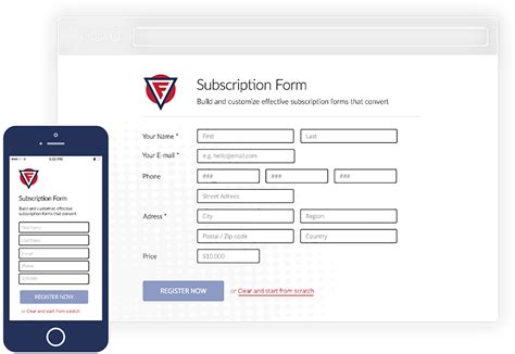 WordPress Subscription Form Plugin CaptainForm