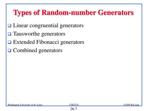 Ppt Random Number Generation Powerpoint Presentation Free Download