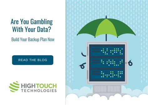 Cybersecurity Databackup Businesscontinuity Technologypartner High Touch Technologies