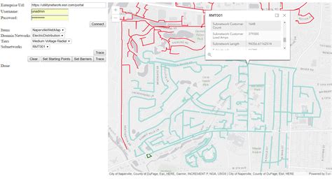 A Technical Walk Through For A Simple Utility Network Web Trace Tool With Javascript