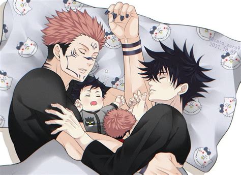 Fushiguro Megumi Ryoumen Sukuna And Hello Kitty Jujutsu Kaisen And 2