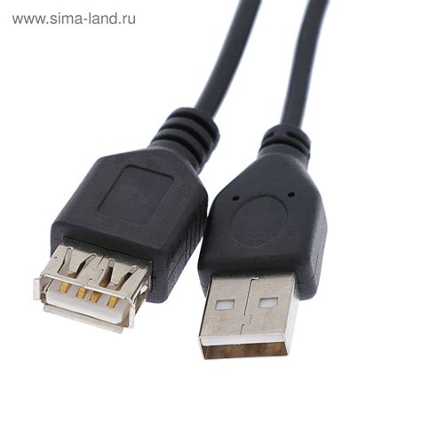 Кабель-удлинитель "Гарнизон" GCC-USB2-AMAF-1.8M, USB2.0, A(m)-A(f), 1.8 ...