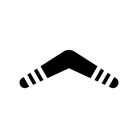 Boomerang Icon Vector Symbol Design Illustration 26220582 Vector Art At Vecteezy