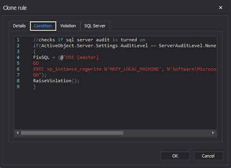 Sql Server Instance Health Check Creating Rules From Templates