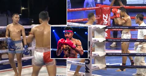 ស្រៀវណាស់ ខ្លាចាស់ ផល សុភ័ណ្ឌ ខាវដៃឆ្វេង វាត់មួយកែ ងស្តាំផ្តួលថៃសន្លប់ត្រឹមទឹកទី ១ មានវីដេអូ