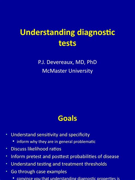 Understanding Diagnostic Tests A Guide To Accurately Interpreting Medical Results Pdf