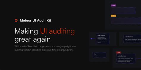 Meteor Ui Audit Kit Figma Community Meteor Ui Audit Kit Figma Community