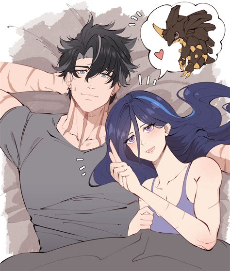 Clorinde And Wriothesley Genshin Impact Drawn By Rchella Danbooru