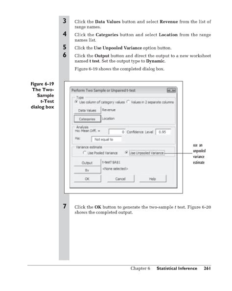Data Analysis With Microsoft Excel Chapter Statistical Inference Click The Data