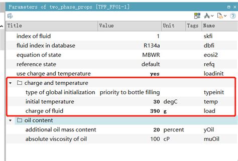 Amesim Two Phase Flow Use Charge And Temperature Issue