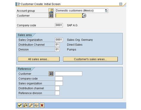 Creating A Customer Master In Sap
