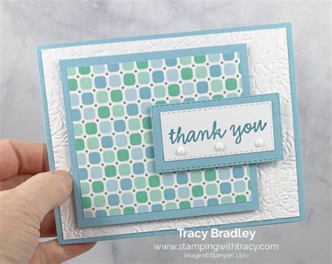 Stampin Up Dandy Designs Designer Series Paper Stamping With Tracy