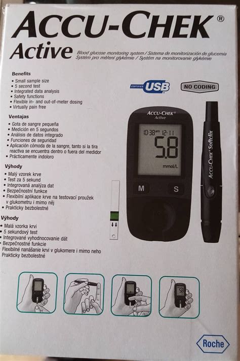 Accu Chek Active Blood Glucose Meter