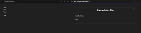 Single Line Breaks Dont Appear In Embedded Notes Regardless Of Strict Line Breaks Option Being