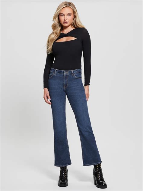 Sexy Bootcut Mid Rise Jeans Guess