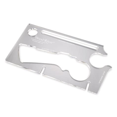 WoodRiver Cleaver Cutting Board Router Template Woodworking News