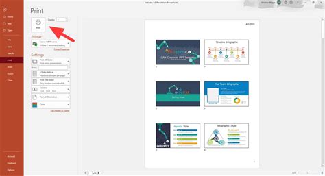 How To Print Multiple Powerpoint Slides On One Page