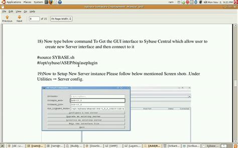 Sybase Database Server Installtion Youtube