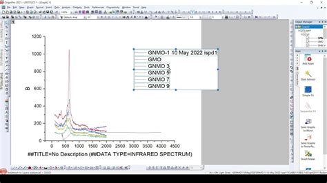 Updating Legends In Plots Originlab Youtube