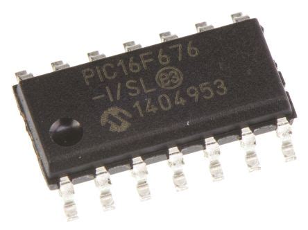PIC16F676 I SL Microchip Microcontrollers Distributors Price Comparison And Datasheets