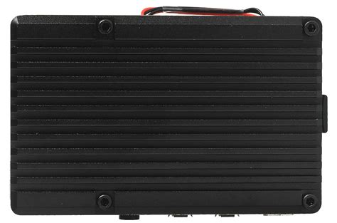 Корпус для Raspberry Pi 4 с вентиляторами Lt 4b02 алюминий чёрный