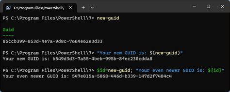How Can I Generate A New Guid