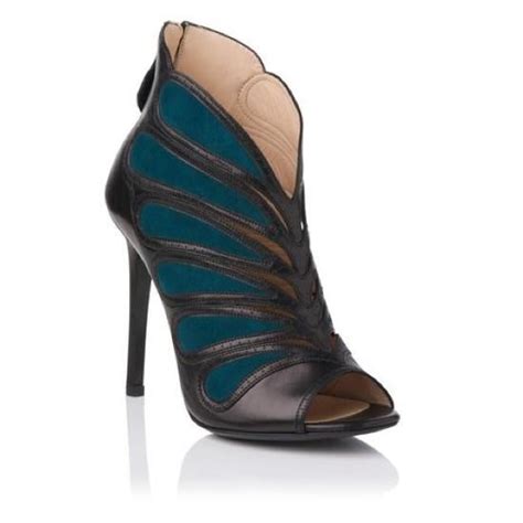 L K Bennet Kelly Leather And Suede Open Toe Ankle Shoe Ankle Shoes Shoes Leather Suede