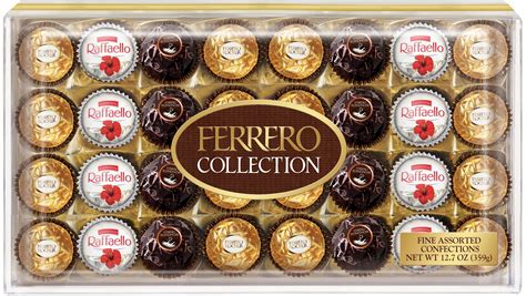 Ferrero Collection Fine Assorted Confections & Chocolates, 32 Count ...