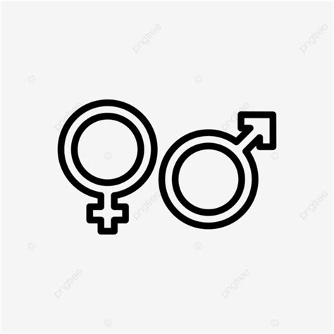 Sex Symbols Different Image Commitment Sexual Simple Circle PNG And Vector With Transparent