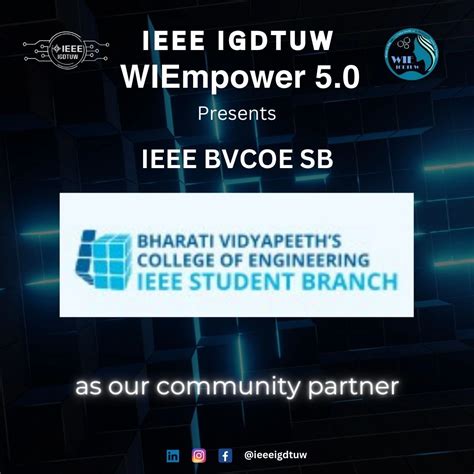 Ieee Igdtuw On Linkedin Ieee Igdtuw And Ieee Wie Ag Igdtuw Is Proud To
