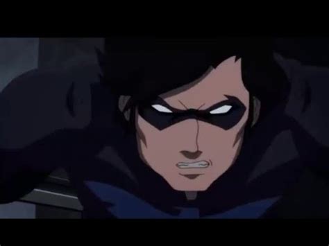 Nightwing Vs Batman Fight Scene Youtube