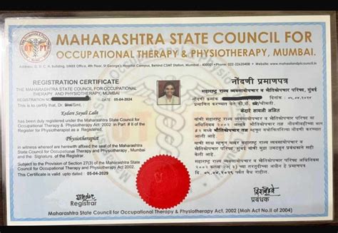 dr sayali kedare pt on linkedin i am happy and proud to share that i have been duly