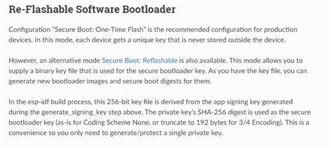 Secure boot 在不同分支不同提交下的不兼容问题 IDFGH Issue espressif esp idf GitHub