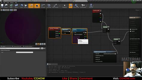 Nebula Effect Unreal Engine Niagara Tutorials Ue4 Niagara Nebula Cghow Ashif Ali