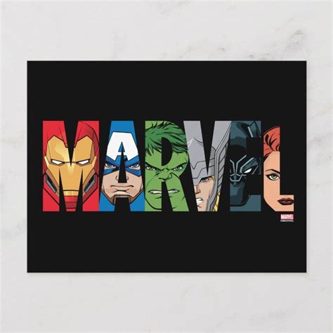 Marvel Avengers Face Letter Logo Marvel Comics Vintage Marvel