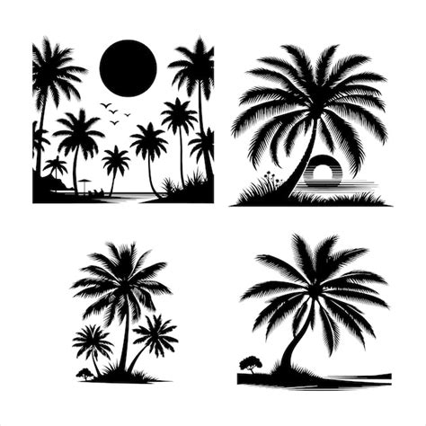 Premium Vector Coconut Tree Tropical Vector Design1