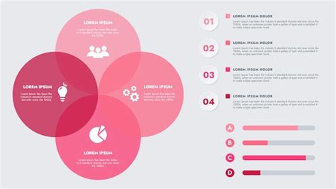 Premium Vector Infographic Template For Presentation Business Data