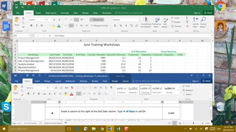Excel Chapter 1 Youtube