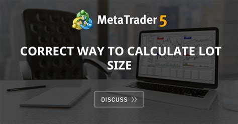 Correct Way To Calculate Lot Size Algorithmic Trading MQL And MetaTrader MQL