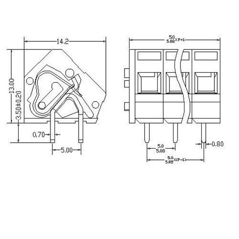 Customized PCB Spring Terminal Block Manufacturers Suppliers Factory